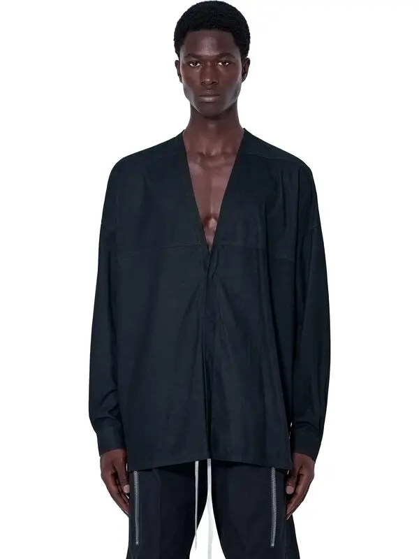 Rick Owens Lido Larry Shirt - Black