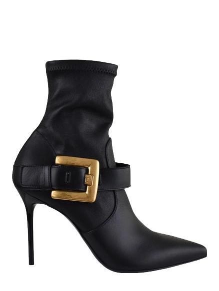 Balmain Anthem 95mm Ankle Boots - Black