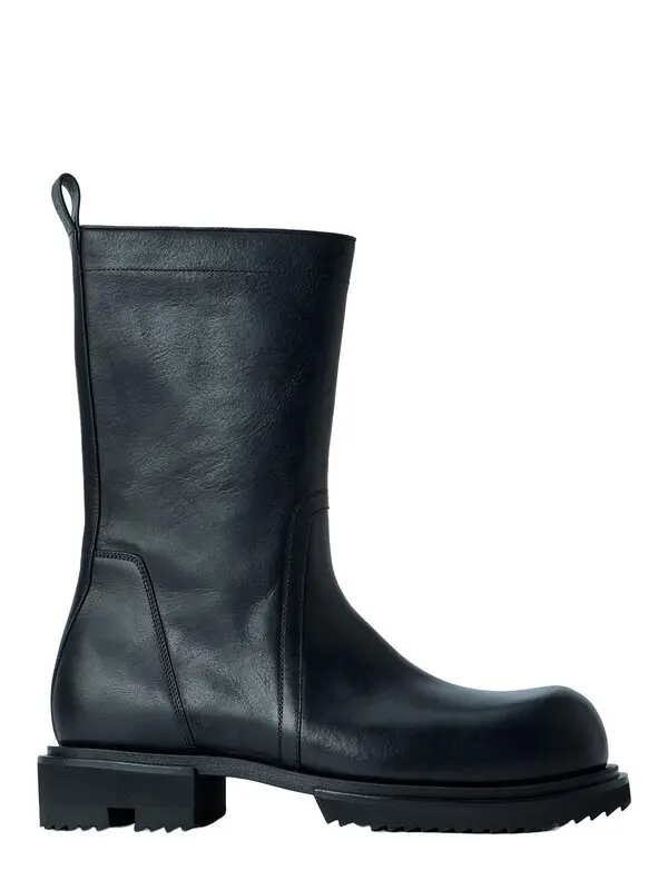 Rick Owens Creeper Elastic Boots - Black