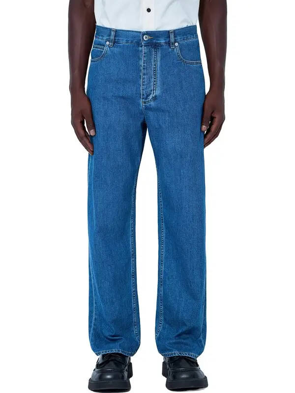 Bottega Veneta Straight-leg Denim Jeans - Blue
