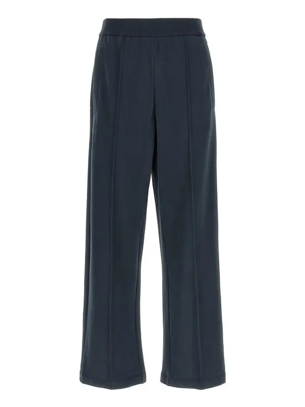 Brunello Cucinelli Joggers With Frontal Stitching Detail - Blue