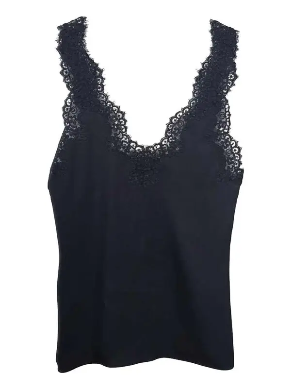 Stella McCartney Lace-trimmed Top - Black