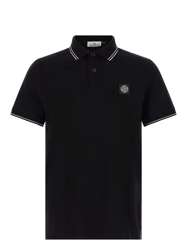 Stone Island 2200010' Polo Shirt - Black
