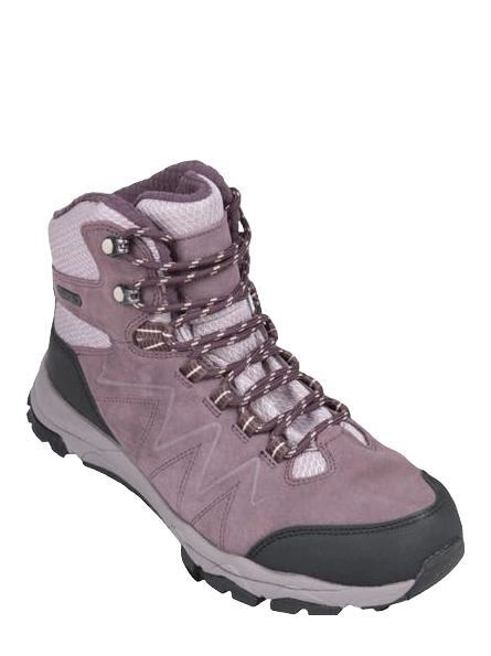 Mountain Warehouse Ortler Suede Lace-up Walking Boots - Lilac