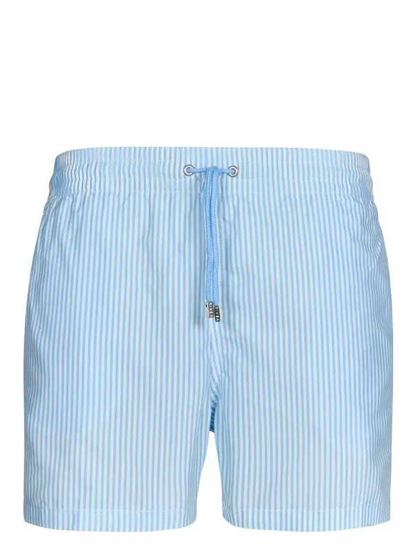 RIVEA Saint-tropez Bleu Striped Swim Shorts - Blue