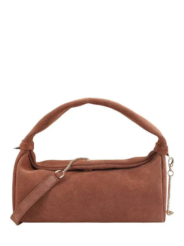 Paul Costelloe Molly Leather Bag - Brown