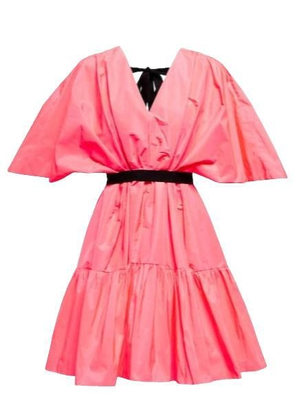 ROKSANDA Yasmin Belted Mini Dress - Pink