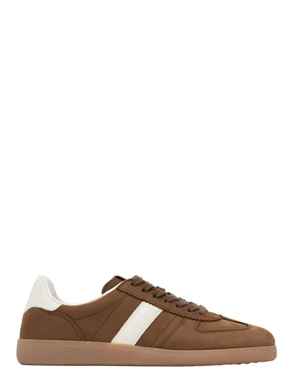 TOM FORD Archer Lace-up Sneakers - Olive Brown