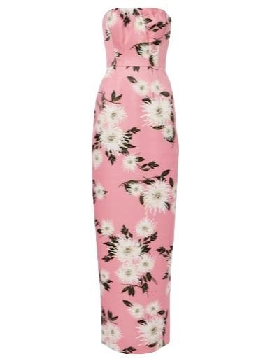 EMILIA WICKSTEAD Emine Floral Gown - Pink