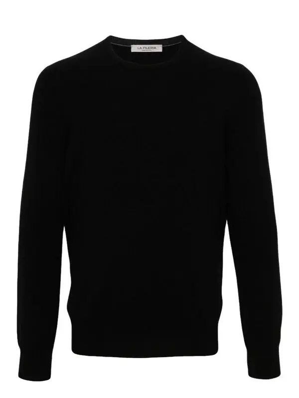 D'ANIELLO Cashmere Crewneck Sweater - Black
