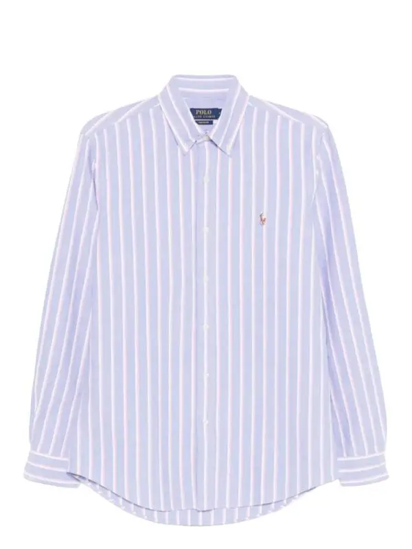 Polo Ralph Lauren Striped Oxford Shirt - Blue
