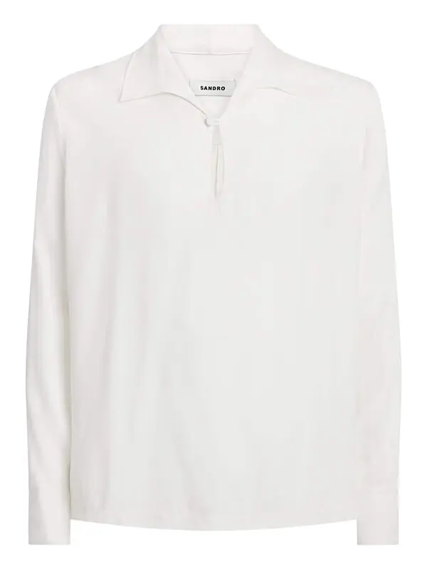Sandro Tunic-effect Shirt - Beige