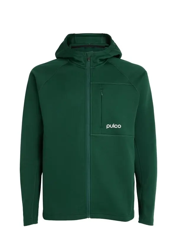 PULCO STUDIOS Full Zip Training Hoodie - Green