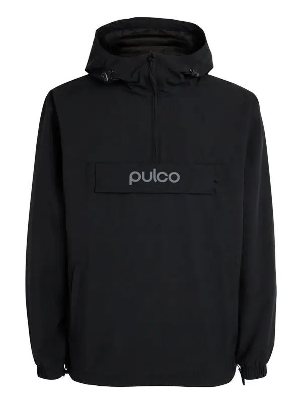 PULCO STUDIOS Water-resistant Hooded Jacket - Black
