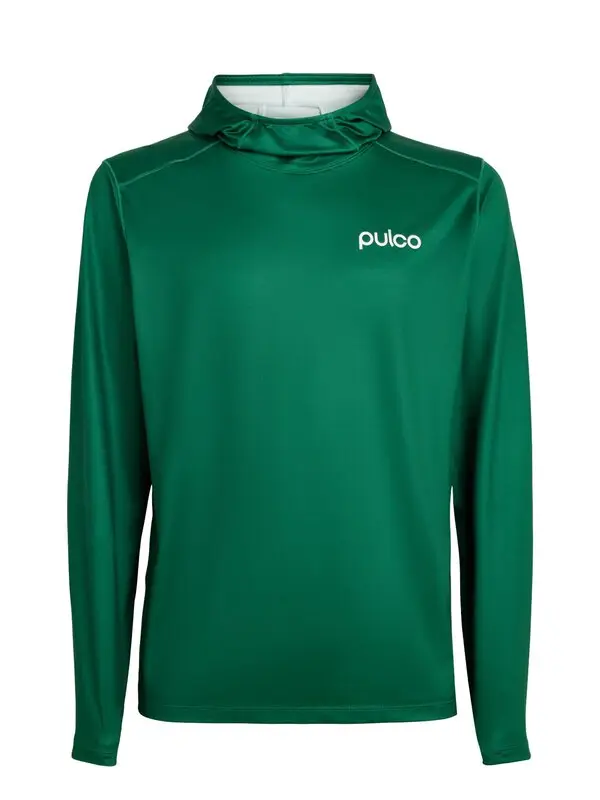 PULCO STUDIOS Hooded Playing Top - Green