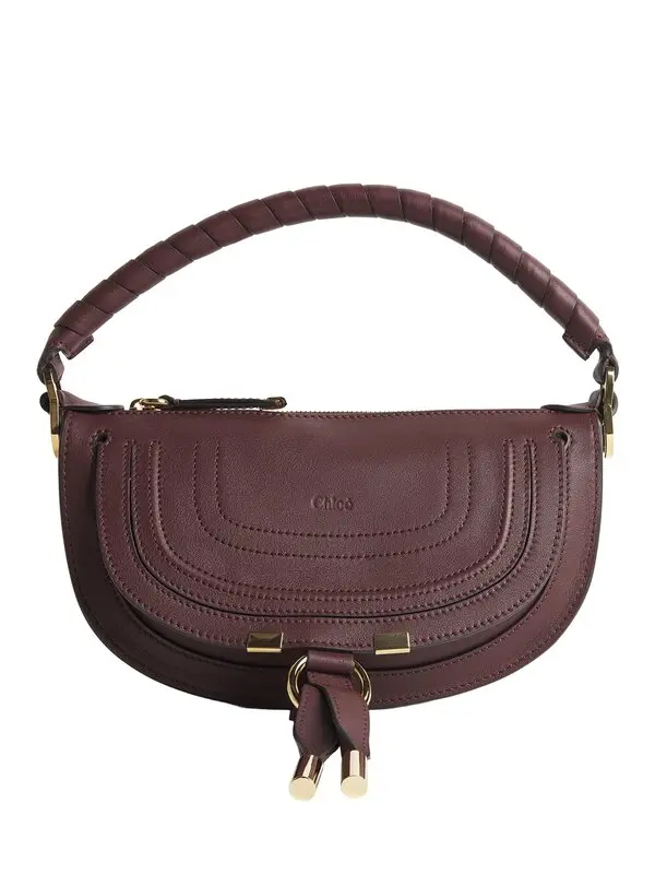 Chloé Mini Marcie Shoulder Bag - Brown
