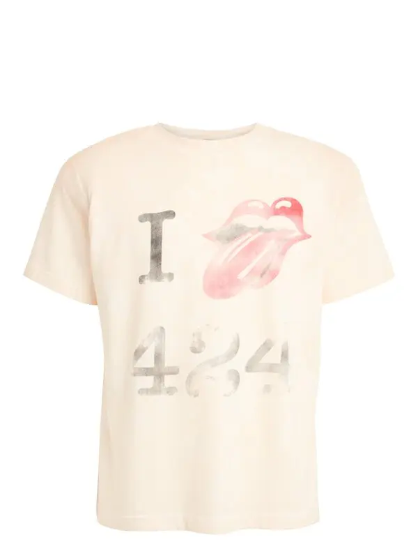 424 Cotton I Love T-shirt - White