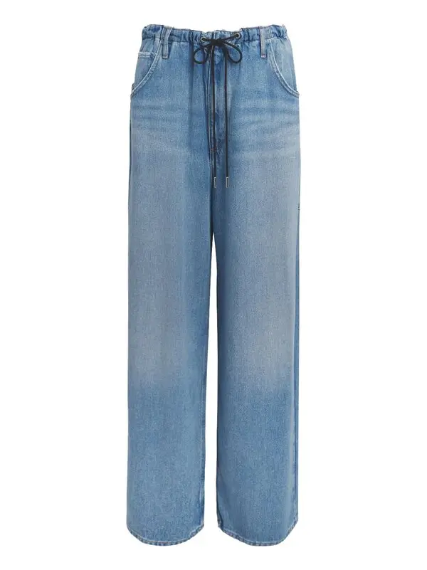 AGOLDE Shaw Wide-leg Jeans - Blue