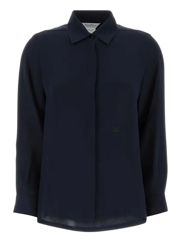Max Mara Silk Shirt - Blue