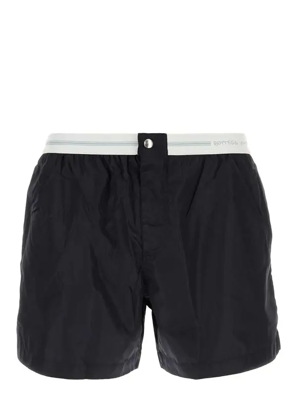 Bottega Veneta Nylon Swimming Shorts - Blue