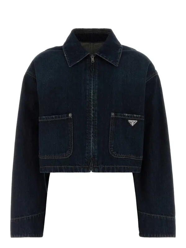 Prada Denim Jacket - Blue