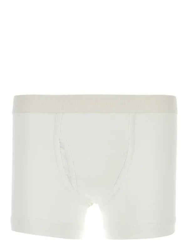 TOM FORD Stretch Cotton Boxer - White