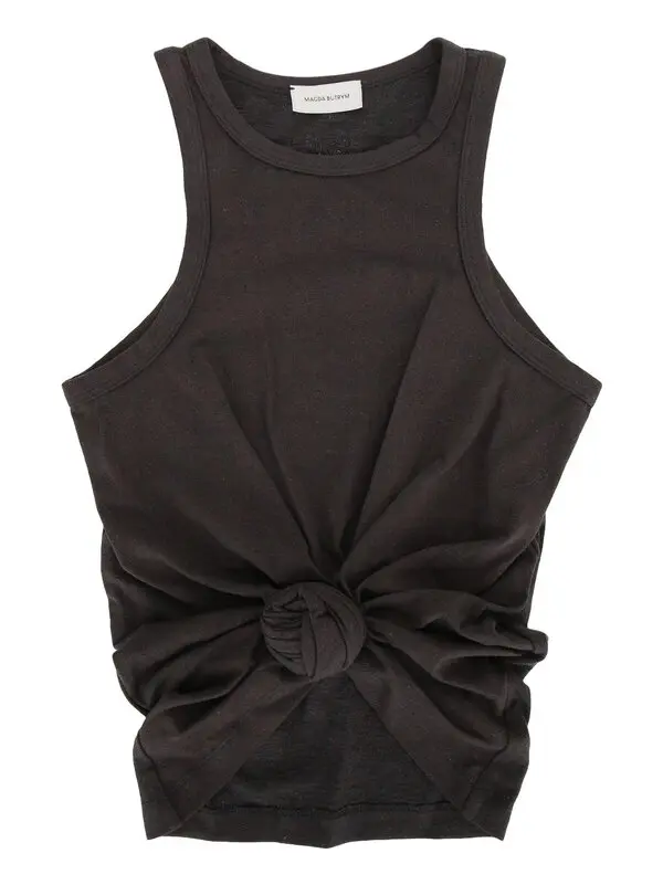 Magda Butrym Knotted Tank Top - Multicolor