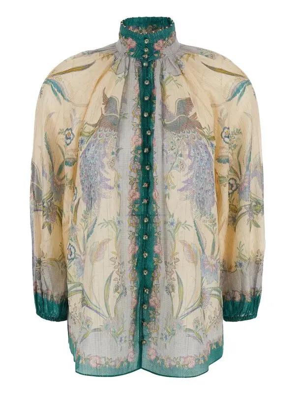 Zimmermann Indra Blouse - Multicolor