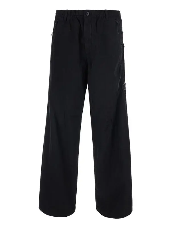 C.P. COMPANY Micro-reps Cargo Pants With Black Zipper - Multicolor
