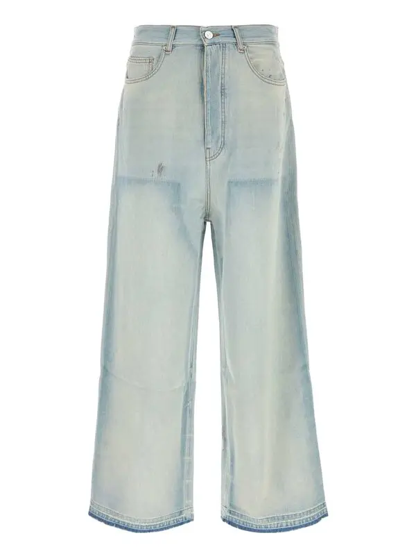 Amiri Wide-leg Denim Jeans - Blue