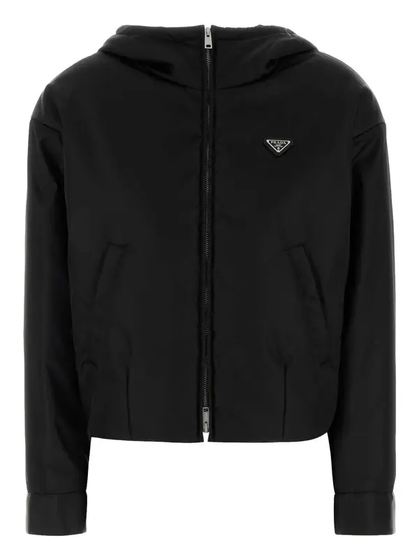 Prada Re-nylon Padded Jacket - Black