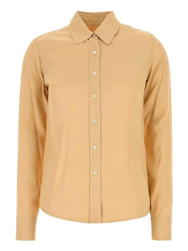 JIL SANDER Viscose Shirt - Orange