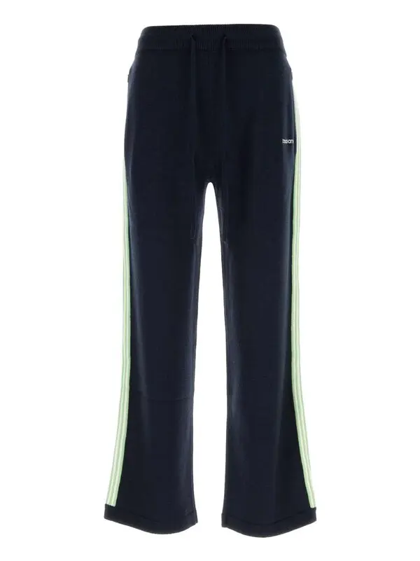 Casablanca Navy Wool Pant - Blue