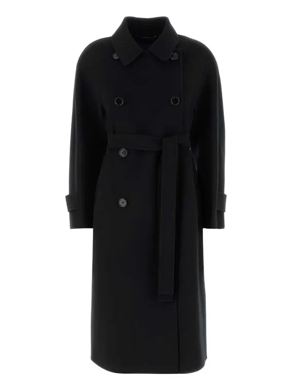 Max Mara Wool Coat - Black