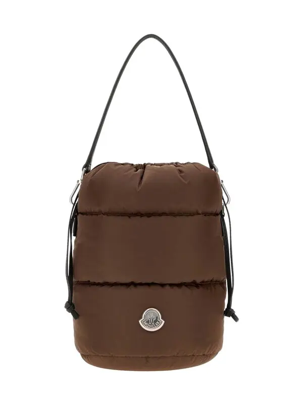 Moncler Caradoc Bucket Bag - Brown