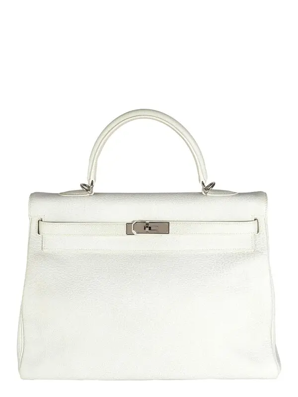 Hermès Kelly 35 Handbag - Gray