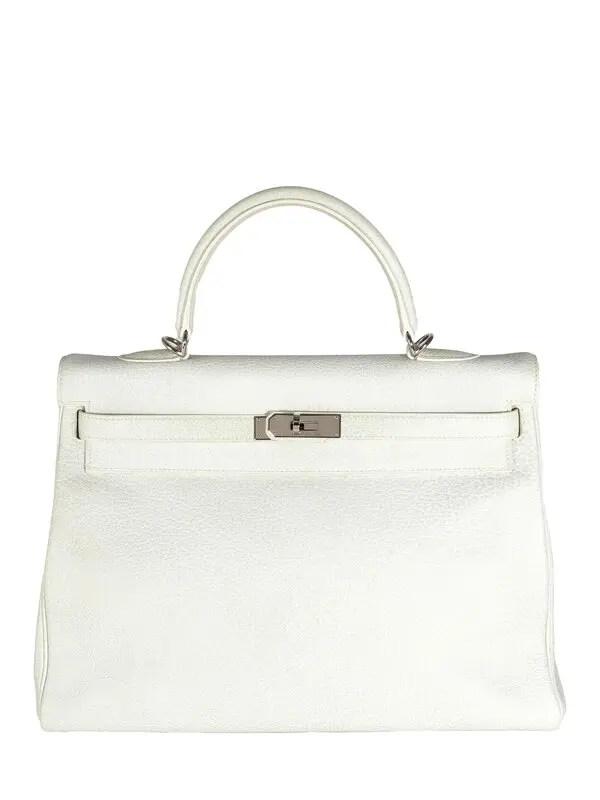 Hermès Kelly 35 Handbag - Gray