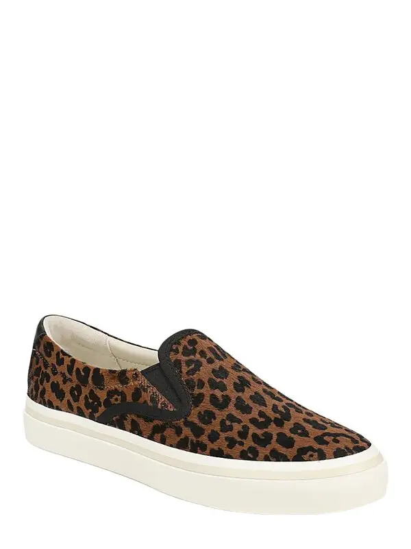 Vince Blair Calf Hair Slip-on Sneakers - Brown Multi