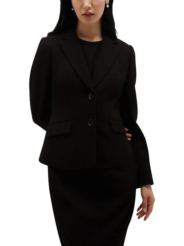 HOBBS LONDON Lea Tailored Blazer - Black