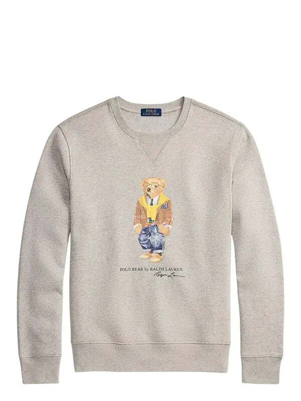 Ralph Lauren Polo Bear Crewneck Sweatshirt - Grey