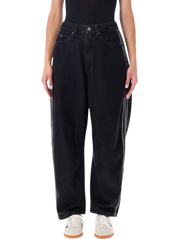ADIDAS ORIGINALS Relaxed Fit Jeans - Nero
