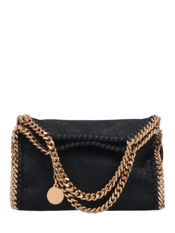 Stella McCartney Chain Strap Shoulder Bag - Black