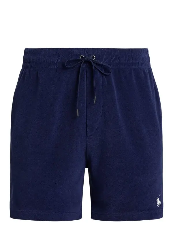 Ralph Lauren Classic Fit Cotton Blend Trousers - Navy
