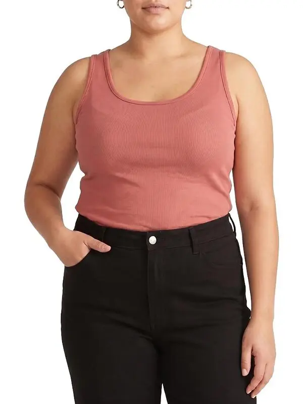 Universal Standard Cloud Rib Tank - Terracotta