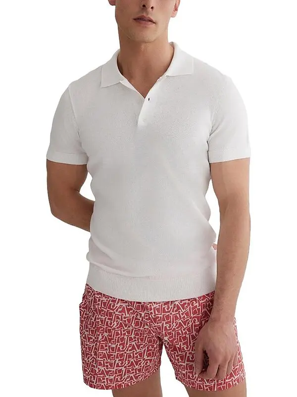 MOEVA Johan Polo Shirt - White