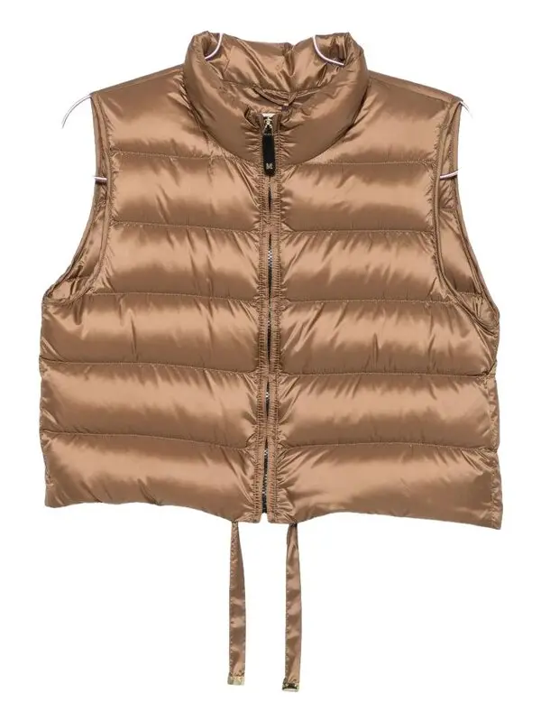 Max Mara Down Vest - Brown
