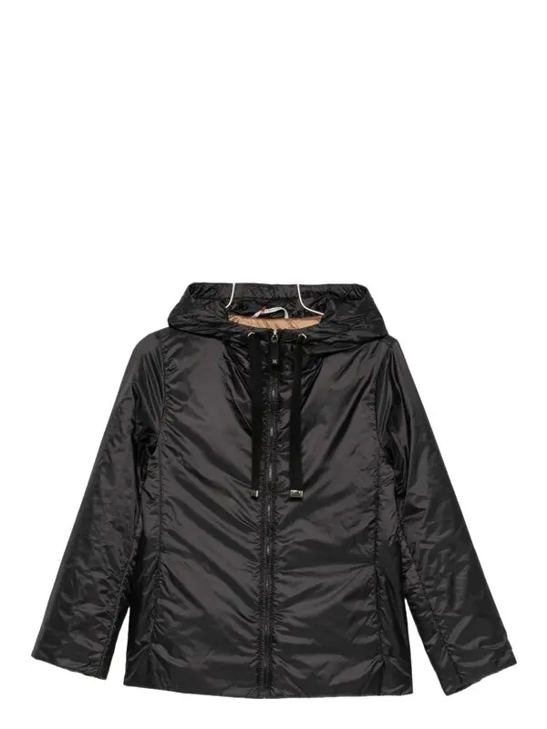 Max Mara Nylon Padded Blouson Jacket - Black