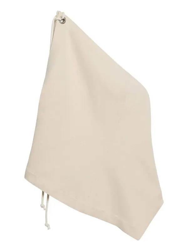Helmut Lang Asymmetric Sailor Top - Neutral