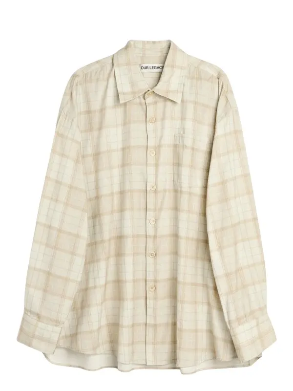 Our Legacy Borrowed Shirt - Beige