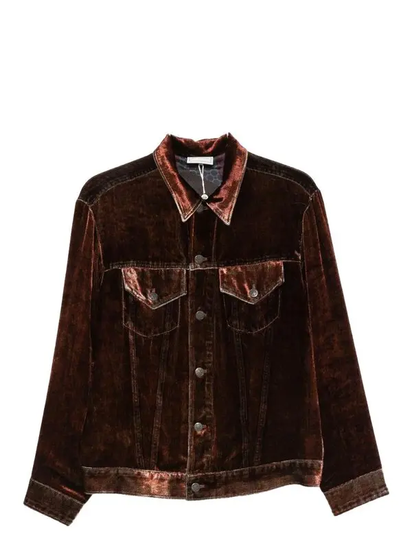 PIERRE-LOUIS MASCIA Velvet Jacket - Red